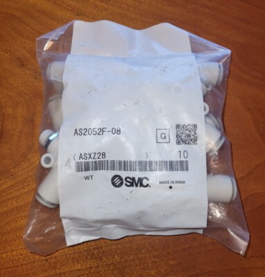 SMC AS2052F-08 / Flow Control With 8mm-5/16" Fitting (Quantity: 10) | eBay