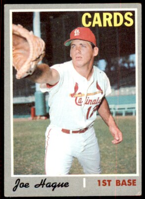 1970 Topps Joe Hague . St. Louis Cardinals #362 | eBay