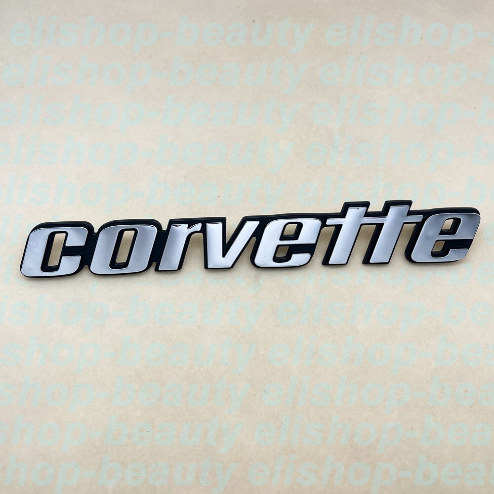 Logo C3 Corvette 1x 1969 1973 Corvette C3 Stingray Emblems 3D Badges