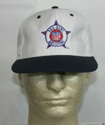 Vintage 90s NFL Pro Bowl Balloting Snapback Hat Cap | eBay