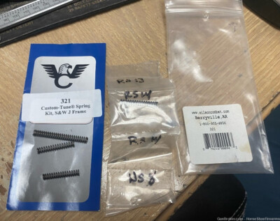 Smith & Wesson J Frame Spring Kit - May Be Wilson Combat Custom Tune | eBay
