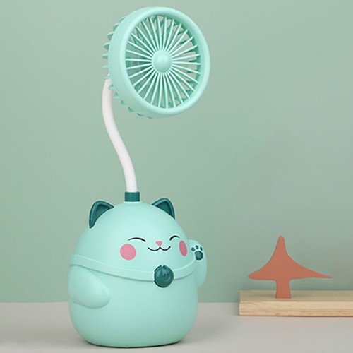 Cooling Fan Silent Natural Wind Summer Mini Electric USB Fan Makeup ...