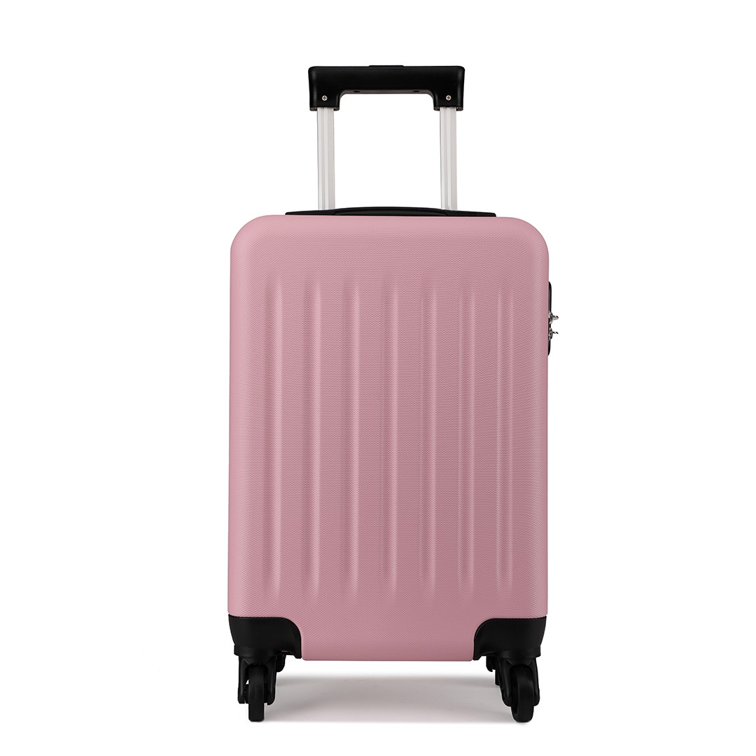 Small Suitcase Cabin Carry On Hand Luggage 4 Wheels Hard Shell Travel ...