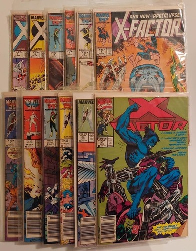 X-Factor Comic Lot. Issues #1-#10, #24, #57. Marvel 1986 to 1990. | eBay