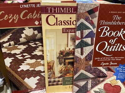 3 Thimbleberries Quilt Pattern Books: Book Quilts, Classic Country ...