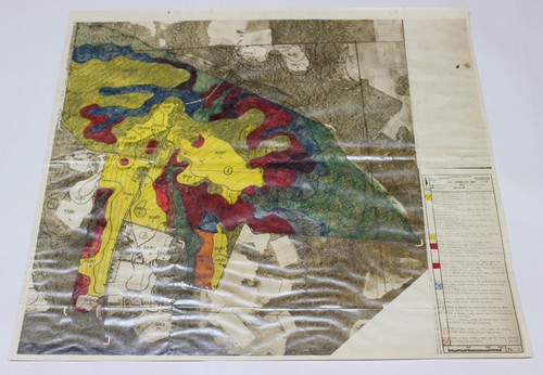 Land Capability Map Sweetwater Ranch Whigham Georgia 1952 | eBay