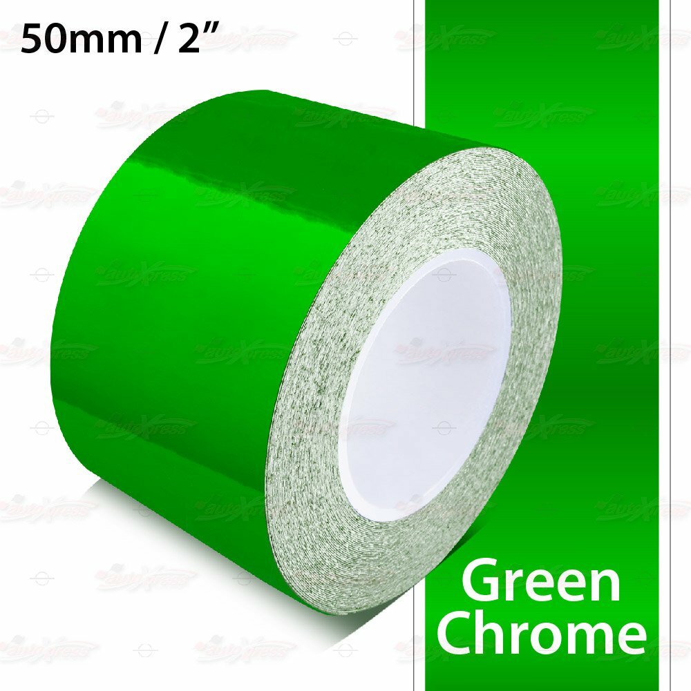 50mm 2" Roll PIN STRIPE Car RTV Striping Trim Body Line TAPE Decal ...