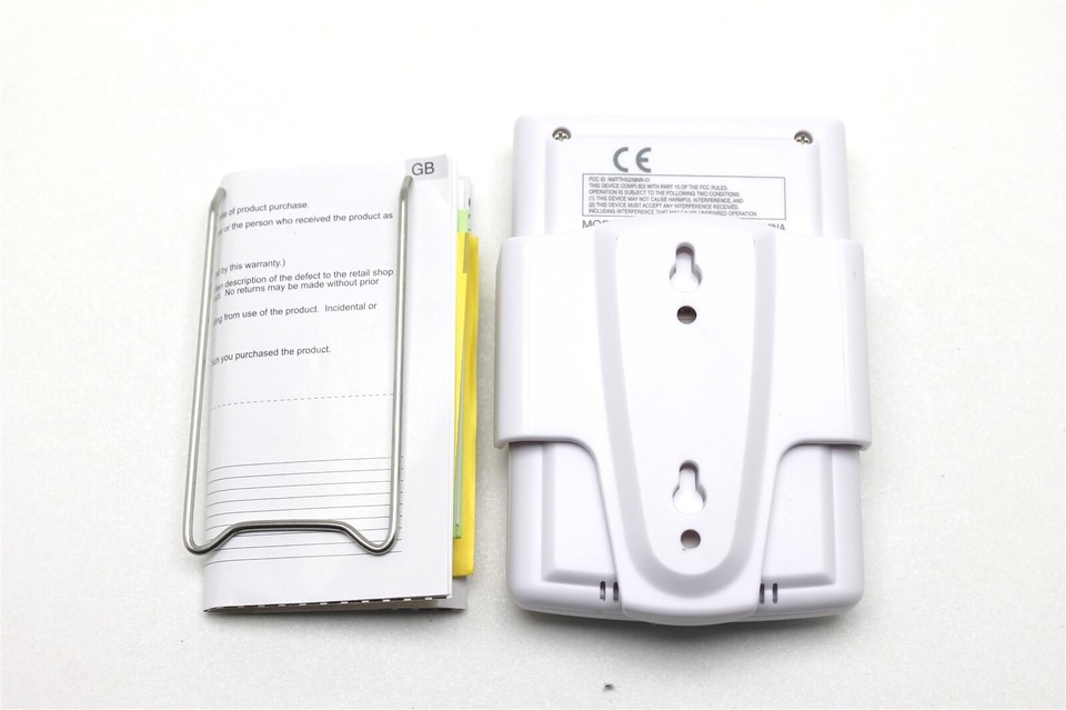 Oregon Scientific THR268 Cable Free All Weather Wireless Temperature ...