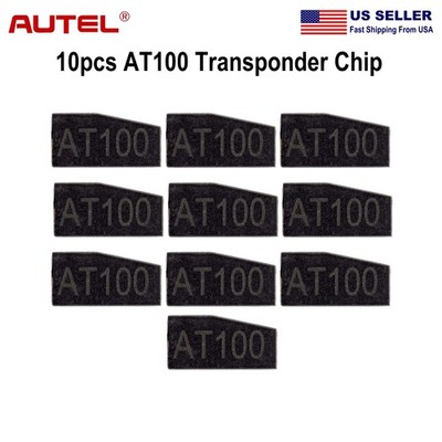 10x AUTEL AT100 Super Transponder Chip For IM508 IM608 KM100 Support ...