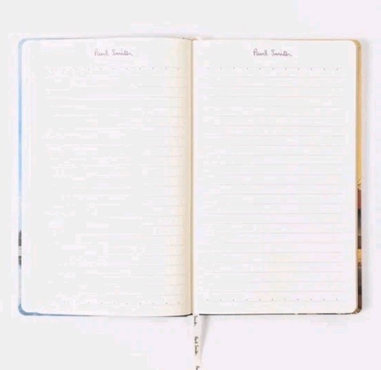 Paul Smith x Manchester United Stadium print notebook (21.5cm x 13 cm ...