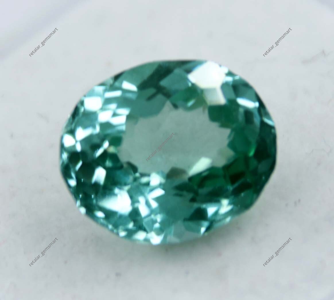 4.50 Ct Natural Green Patti Sapphire Oval Cut Treated Loose Gemstone | eBay