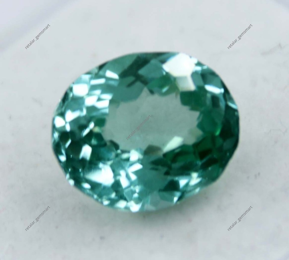 4.50 Ct Natural Green Patti Sapphire Oval Cut Treated Loose Gemstone | eBay