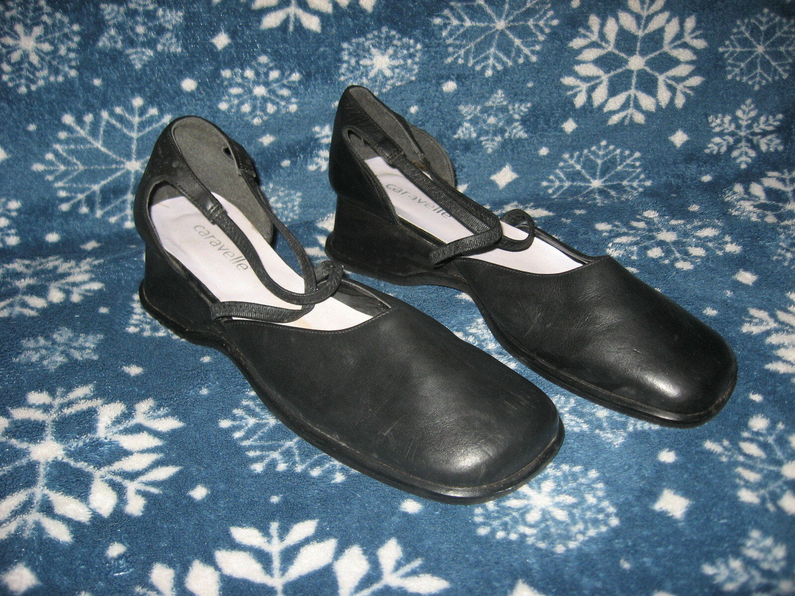 Caravelle Official Shoes Lether Women Wedges Pumps-size 10 US(sz 8 UK ...