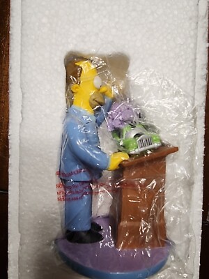 The Simpsons Hamilton Collection "Herb Powell" sculpture Nuclear Family ...