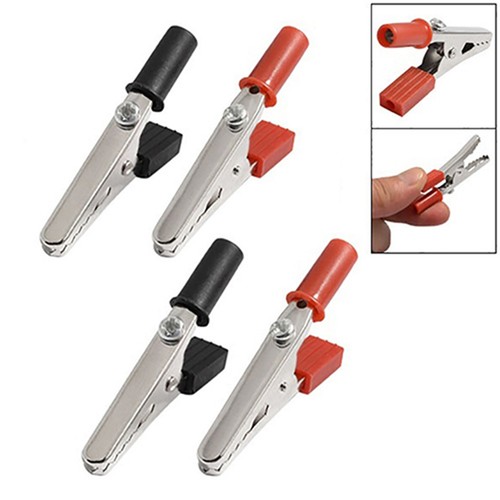 10Pcs 55mm Alligator Clips 50mm Electrical Testing Crocodile Clip Probe ...