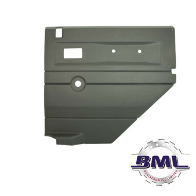 DEFENDER RH TO 07 LIGHTGREY PUSH BUTTON REAR DOOR CARD WITH MANUAL ...