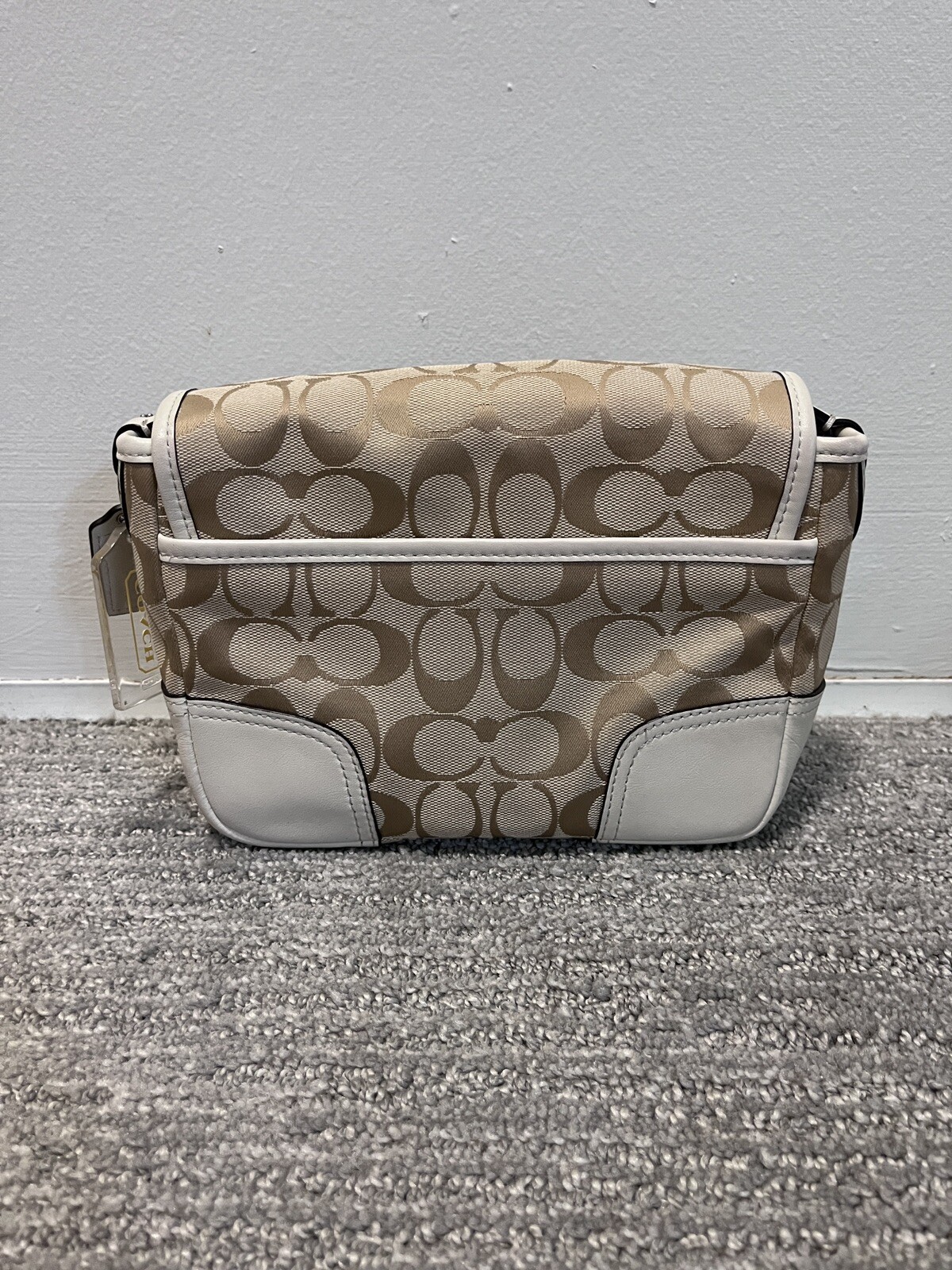 COACH Ivory/White Hadley Field Crossbody - Gem