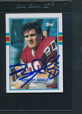 1989 Topps #284 Robert Awalt Cardinals Signed Auto *B7271 | eBay