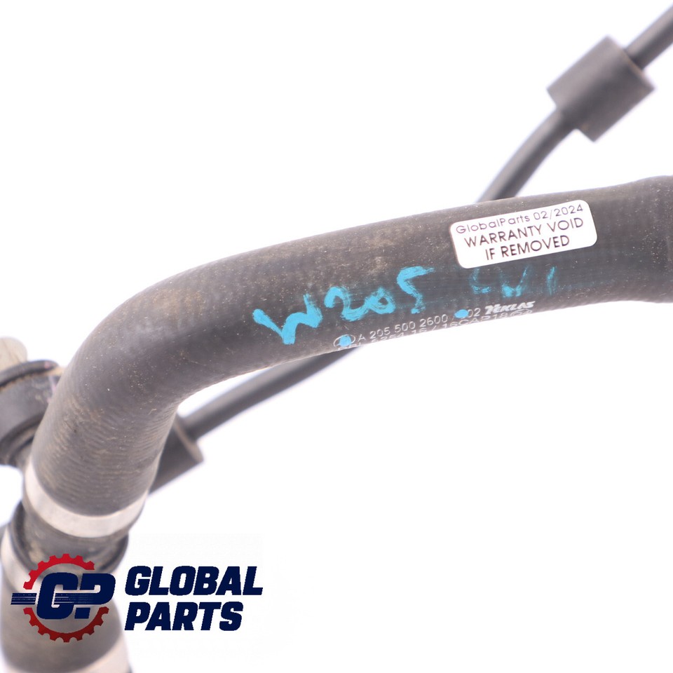 Mercedes W205 M264 Coolant Pipe Water Pump Radiator Air Pump Line ...