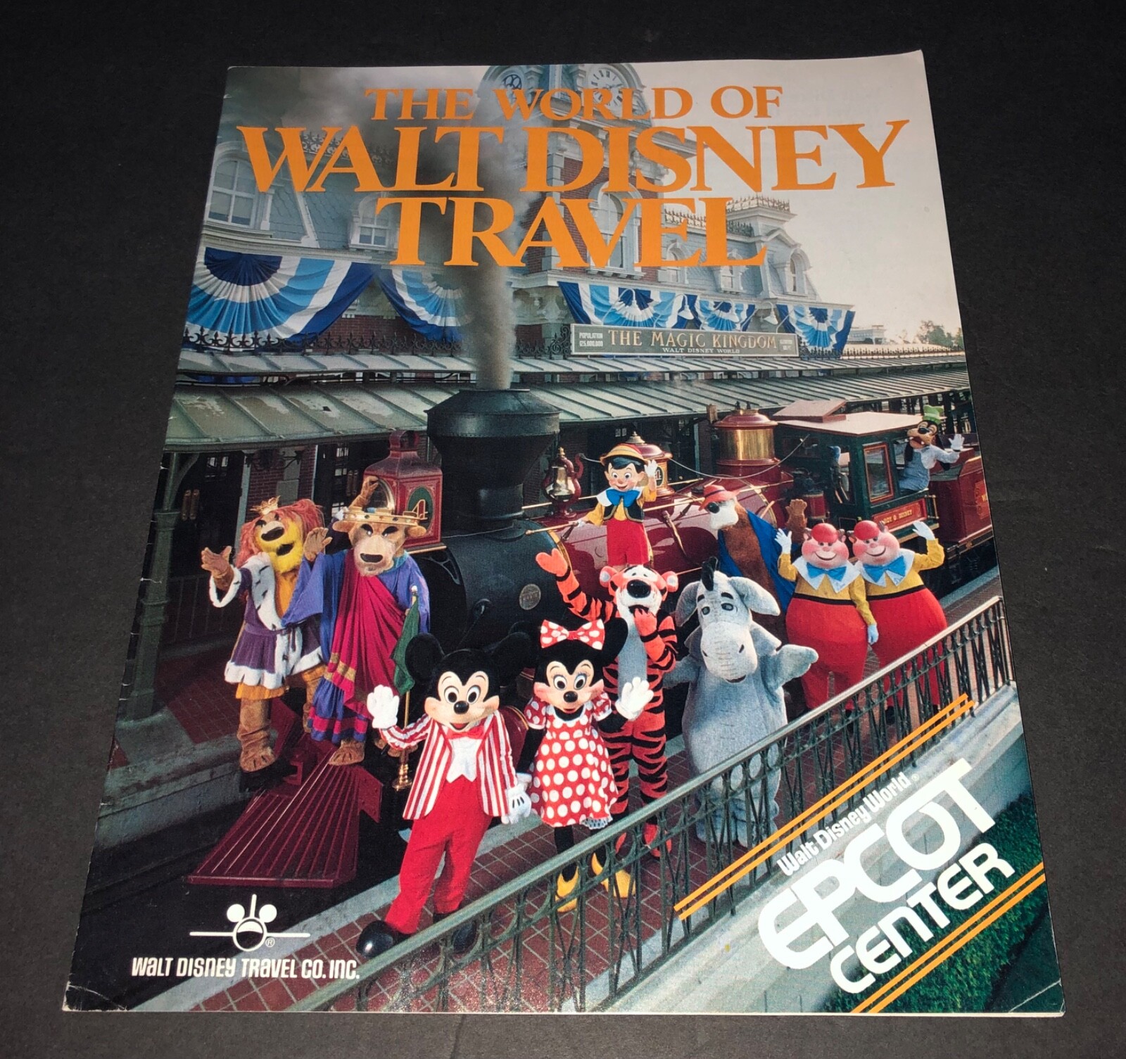 1980s Vintage WALT DISNEY WORLD Travel MAGAZINE Epcot Center | eBay
