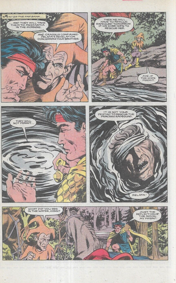 Conan the King Comic 35 Copper Age First Print 1986 Don Kraar Hunt ...