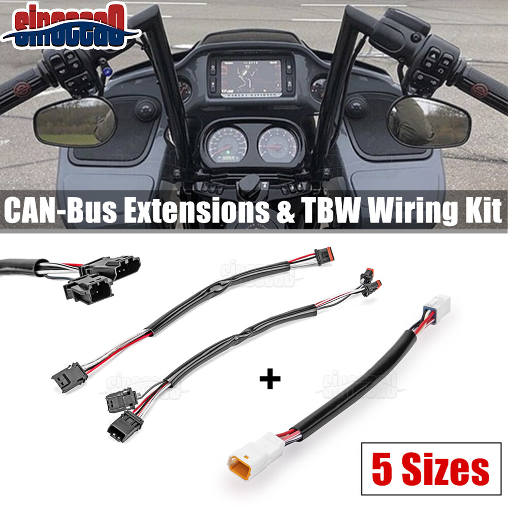14 Inch Handlebar Wiring Kit Harley-Davidson Wiring CAN-Bus Wire ...