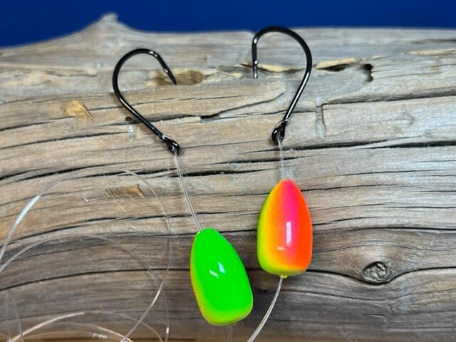 LKO Gear Pompano Rig Hi-Low Fishing Rig Bullet Float Pompano Whiting ...