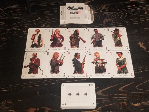 *RARE * Red Dead Redemption 2 Playing Cards Collectors Item COMPLETE ...