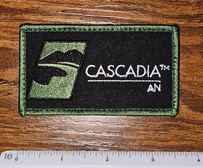Cascadia AN Titanium Implant Velkro Back Tactical Uniform Morale Patch | eBay
