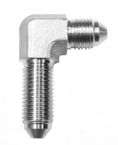 90 Degree Bulkhead Fittings JEGS 110260: AN To AN 90 Degree Bulkhead