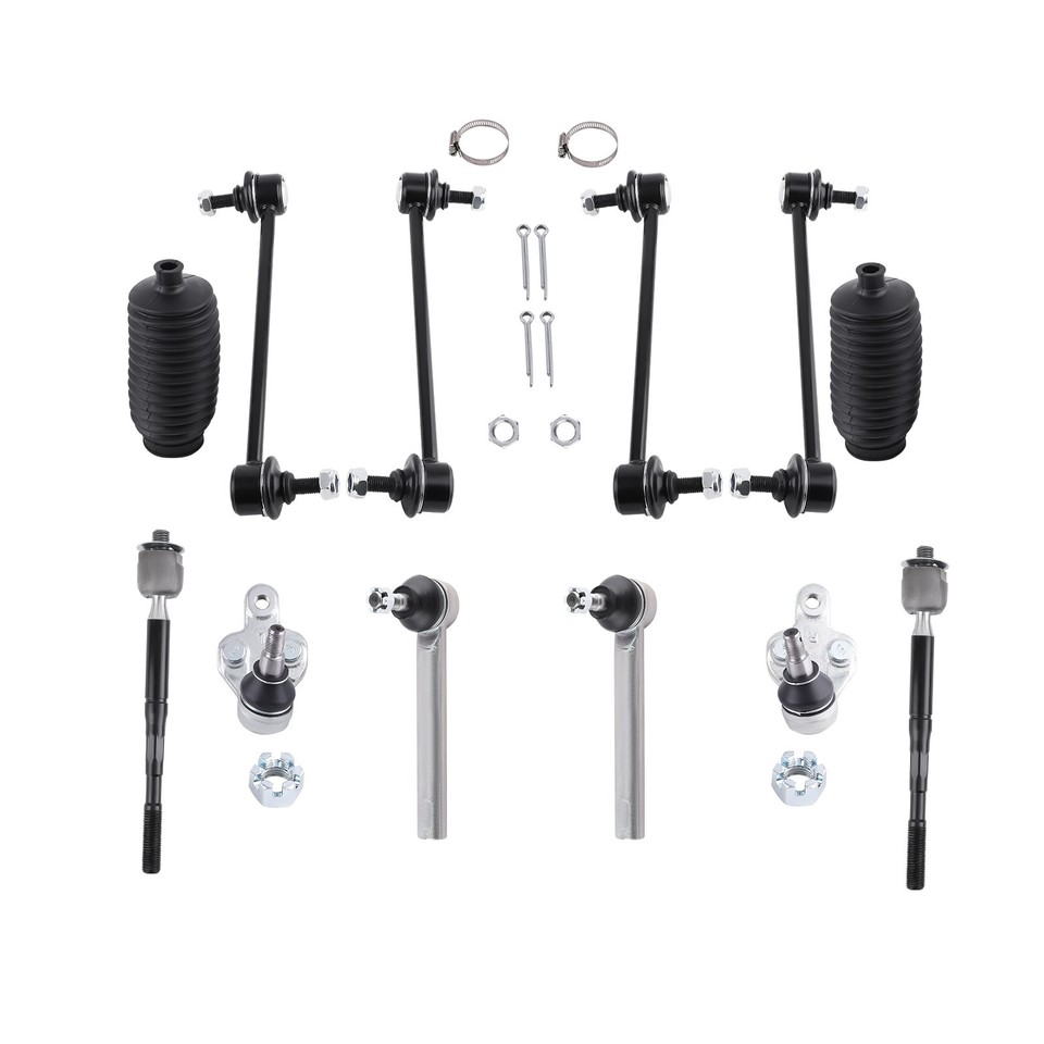 Front Rear Struts Lower Control Arm Sway Bar Kit For Toyota Highlander ...