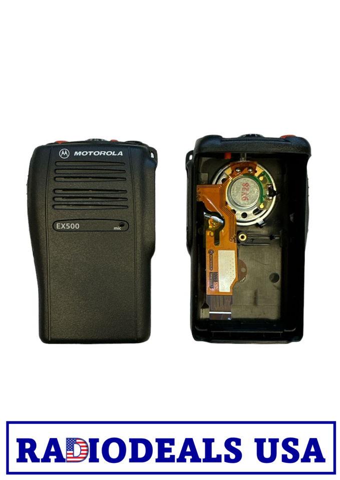 Motorola EX500 Complete Housing, ShortFlex - Black - 0104031G98 - 1 PC ...