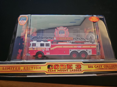 Code 3 FDNY Rear Mount Ladder Series #26 (12720) | eBay