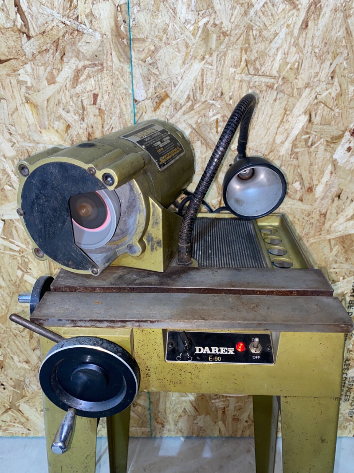 Darex E-90 Endmill Sharpener missing tool Tested/Working Parts (RKF ...