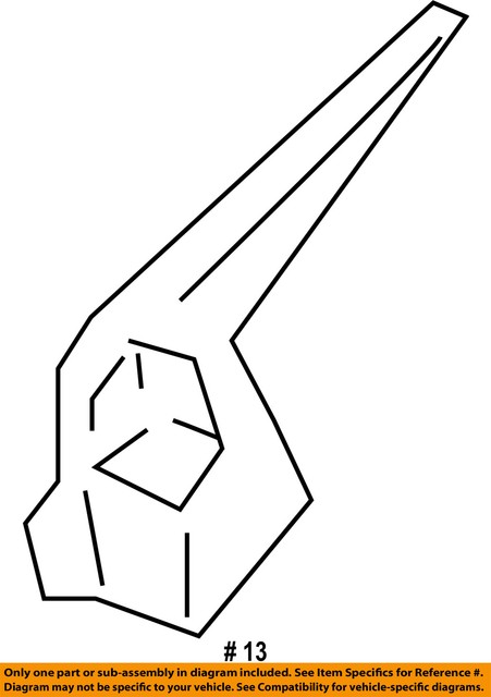 Genuine Subaru Forester Side Seal 91423SG010 for sale online | eBay