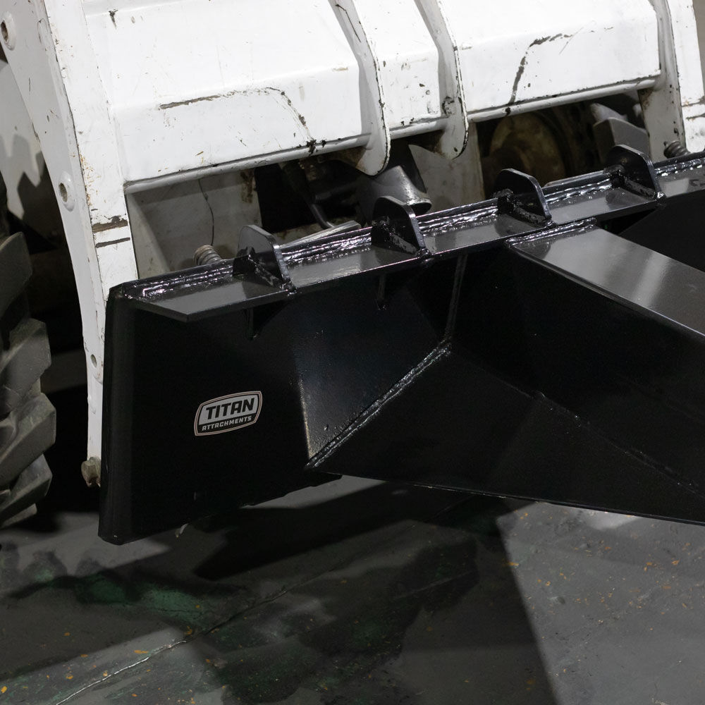 Titan Attachments Adjustable Skid Steer Industrial Crane Jib Attachment ...