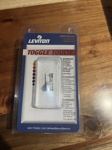 (K) LEVITON Toggle Dimmer W/locator Light (white) | eBay