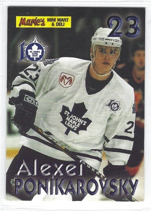 2000-01 St. John's Maple Leafs (AHL) Alexei Ponikarovsky | eBay