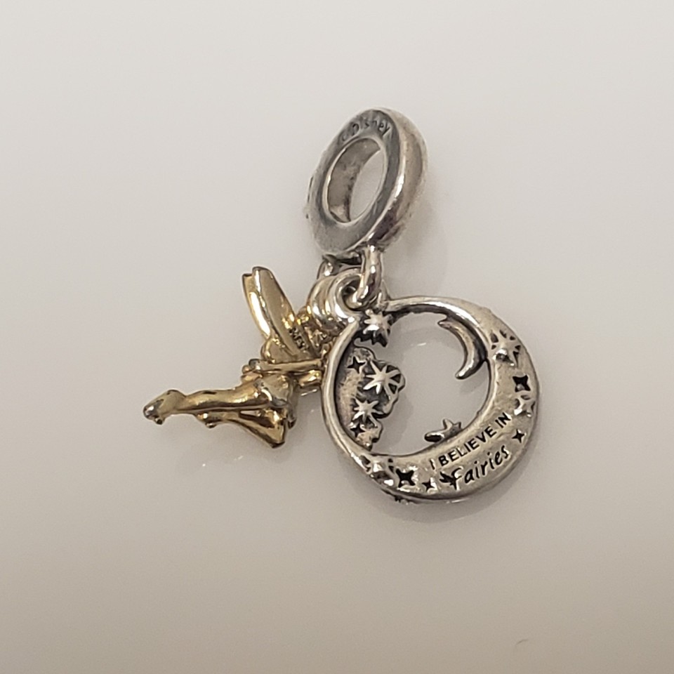 Pandora Sterling Silver Disney Tinker Bell Celestial Night Bead Charm ...