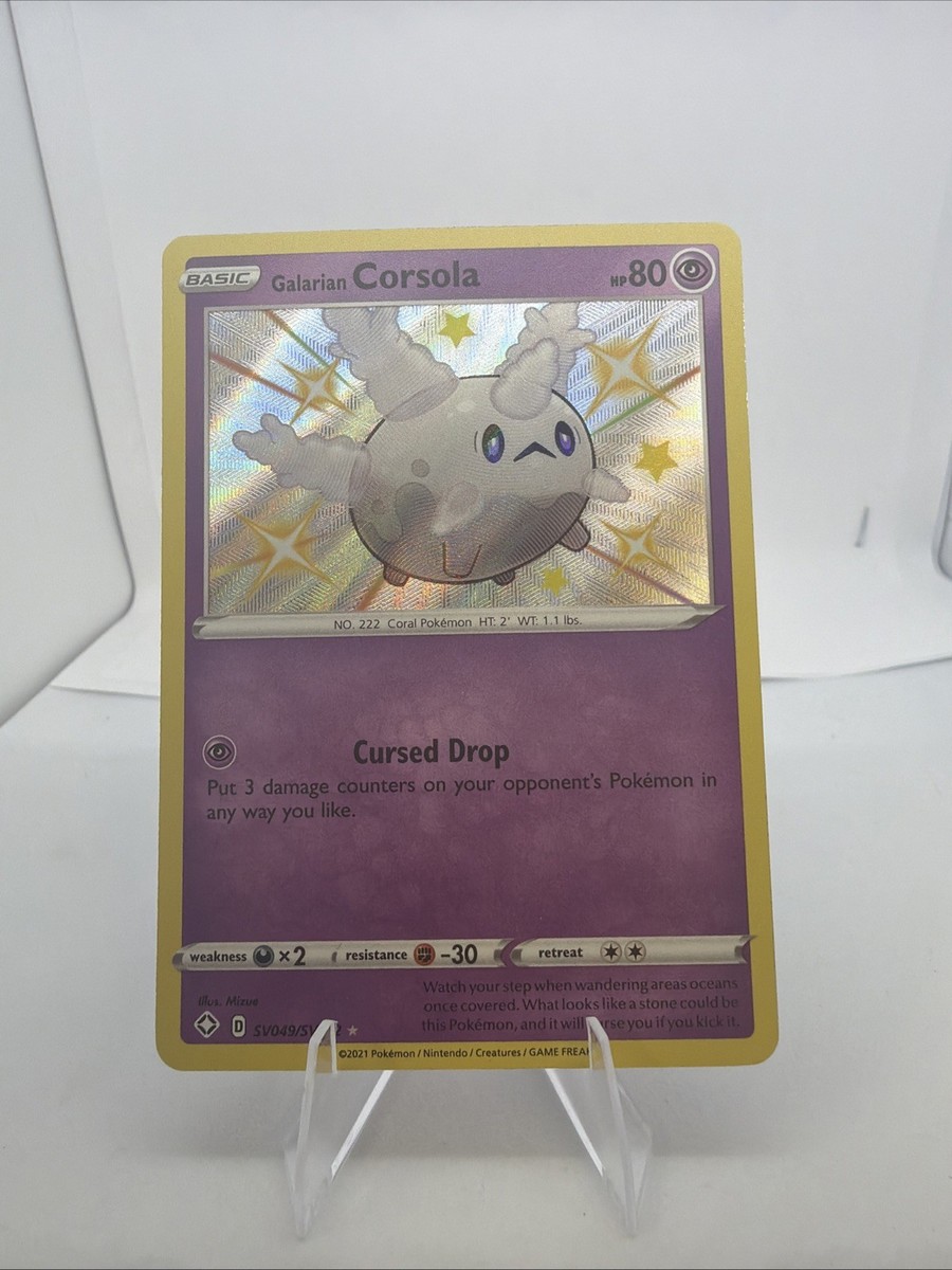 Shiny Corsola Card