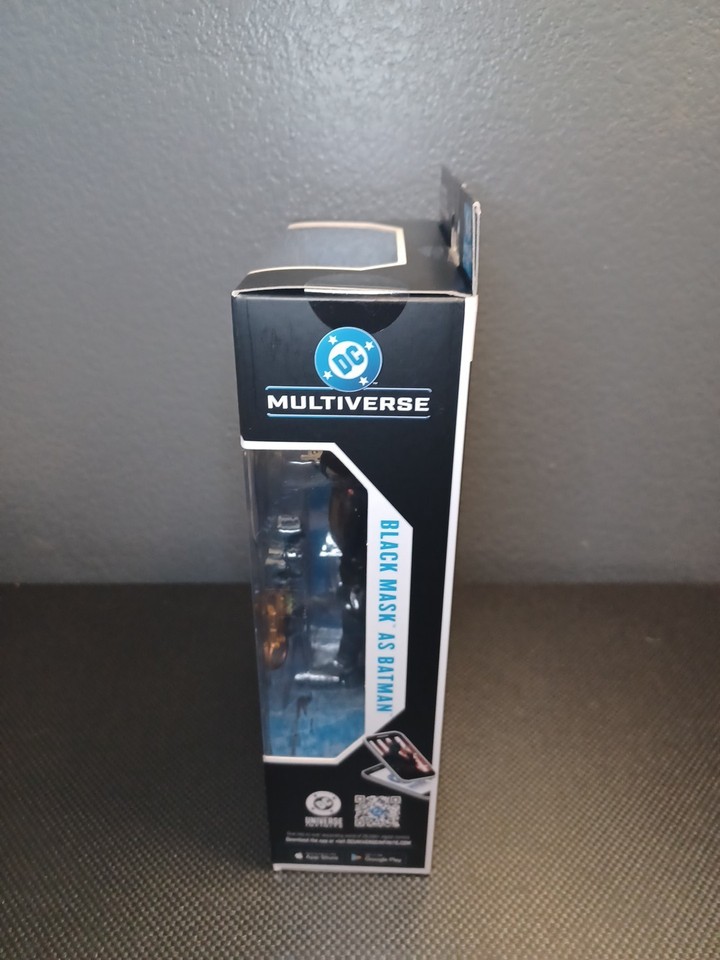 IN HAND McFarlane DC Multiverse Black Mask as Batman Action Figure | eBay