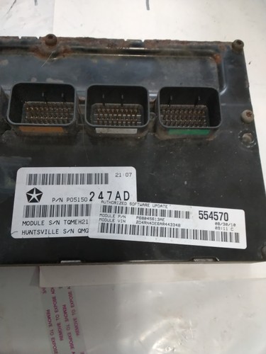 2008 - 2010 Dodge Caravan Engine Control Unit Module ECU ECM OEM P05150 ...