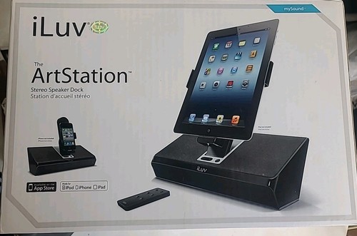 iLuv ArtStation Ipod/iphone/ipad Stereo Speaker Dock | eBay