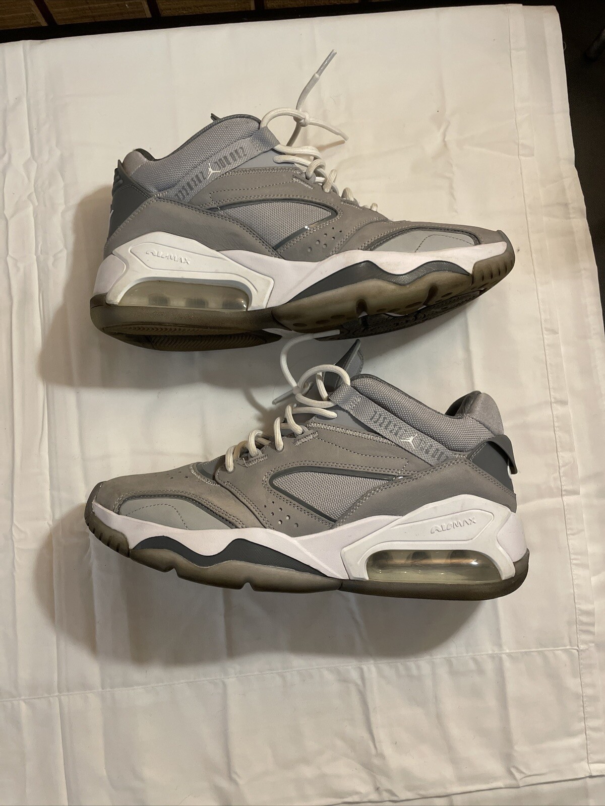 Jordan Point Lane Men's Cool Grey White Basketball Sh… - Gem