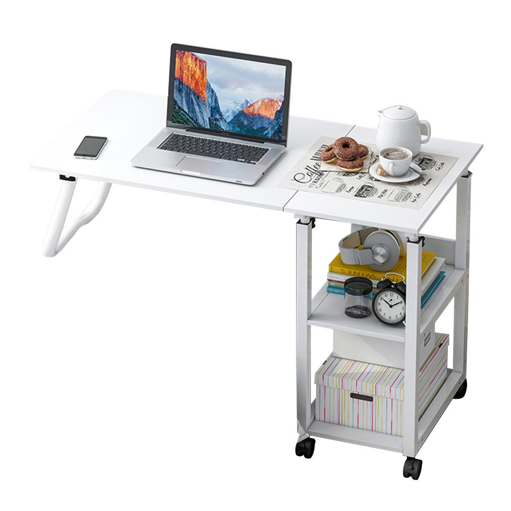Adjustable Height Over Bed Table Tray Mobility Aid Chair Computer ...