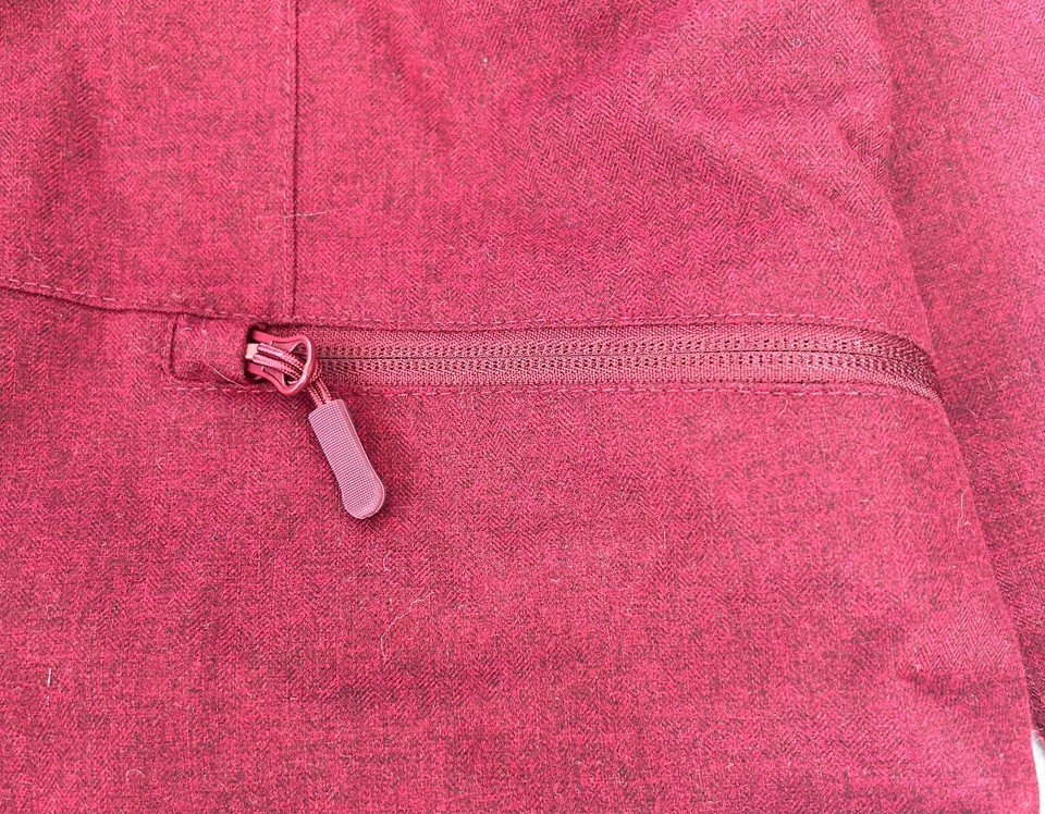 bonprix bpc Sport Hooded Waterproof Coat Maroon Detachable Hood ...