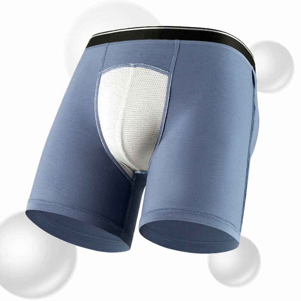 Sous-v tements de sport modaux jambes longues boxer coffre avec poche ...