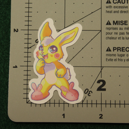 Cuddles Anime Style Kawaii Cute Chibi Happy Tree Friends Sticker | eBay