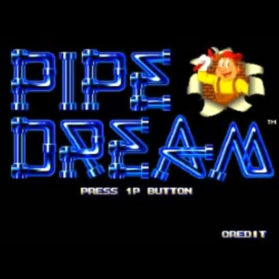 Plateau De Jeu D'Arcade Pipe Dream Utilisé SYSTÈME VIDÉO P.C. JAMMA | eBay