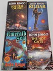 John Ringo Paperback Lot Baen Live Free Or Die Kildar Emerald Sea Hot ...